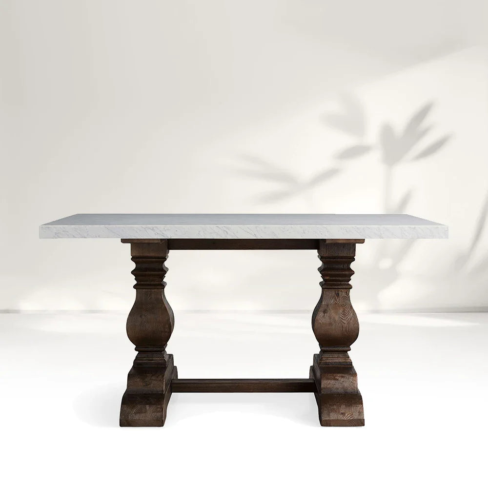 Kensington Stone Top Dining Table – Housegent